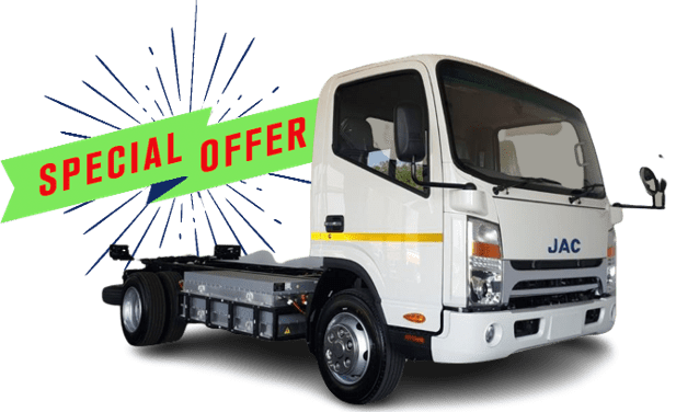 JAC EV N55 Trucks 3 Ton | AGG Westrand